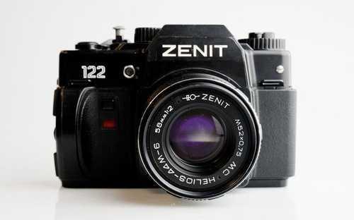 Фотоаппарат Зенит 122 + Гелиос 44М-6(состояние 5)