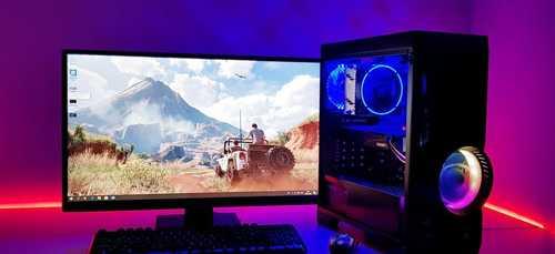 Мощный игровой Ryzen7 3700X/GTX 1080+ Монитор 27"