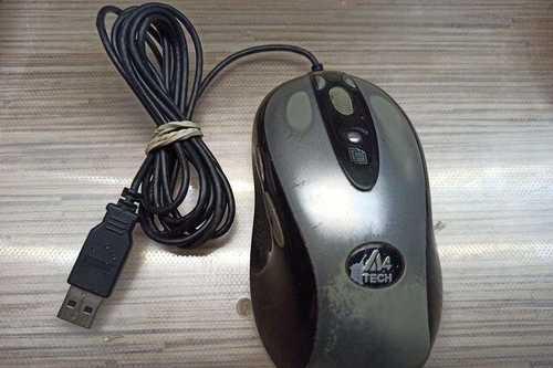 Мышь проводная A4 Tech Office 8K USB