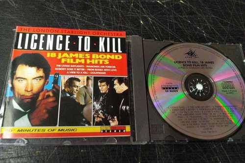 Bond 007 Джеймс Бонд музыка из фильмов CD