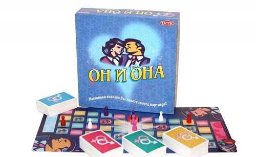 Настольная игра "Он и она"