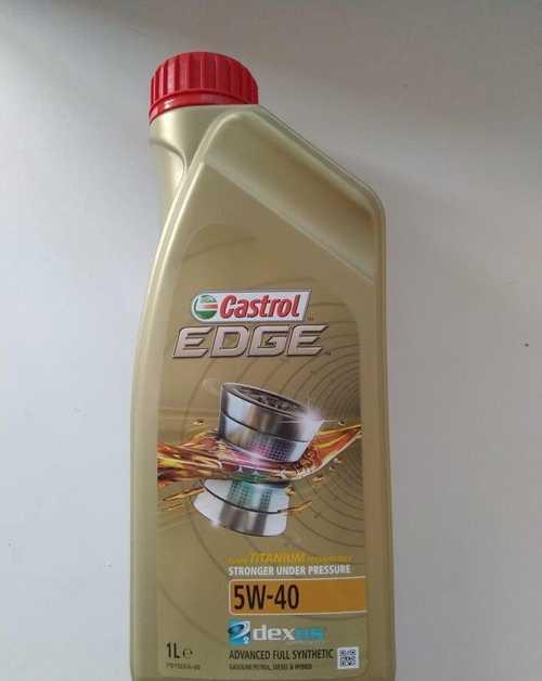 Моторное масло castrol edge 5w40