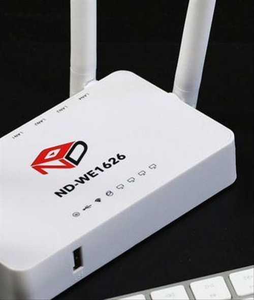 Роутер NiceDevice ND-WE1626, 4*LAN, 46243