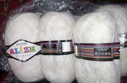 Пряжа mohair alize classic