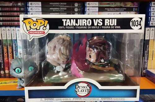 Фигурка Funko POP Demon Slayer Tanjiro vs Rui