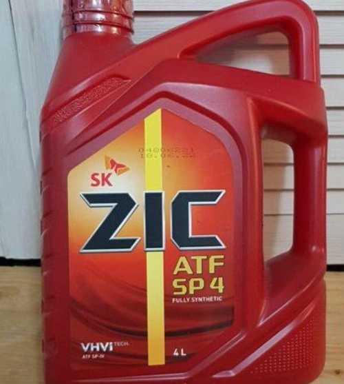 Купить трансмиссионное масло zic. ZIC ATF SP 4. ZIC ATF SP 4 4л 162646. Масло ZIC трансмиссионное ATF SP-4 (АКПП) 4л. ZIC sp4 артикул 4л.