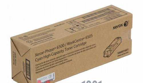 Тонер-картридж голубой Xerox Phaser 6500