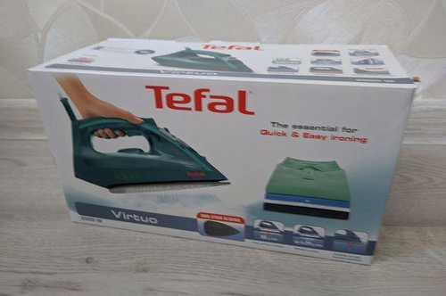 Новый паровой утюг Tefal Virtuo, гарантия, чек