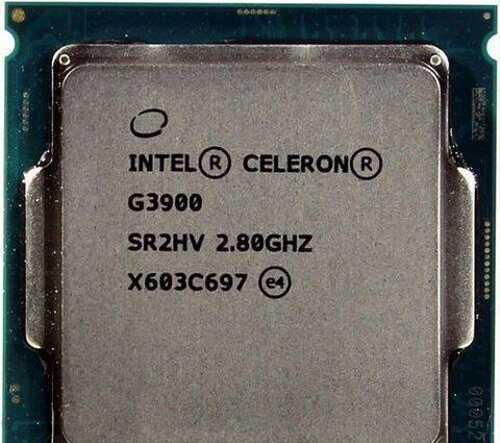 Intel celeron g3900