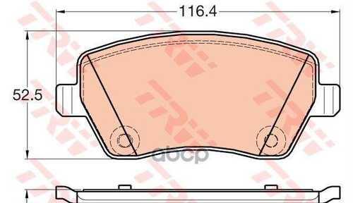 Колодки Передние Nissan Almera G15 12, Terrano