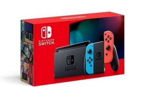 Новый чипованный Nintendo Switch, большая батарея