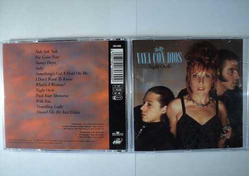 CD диск vaya CON dios "night owls" made in germany