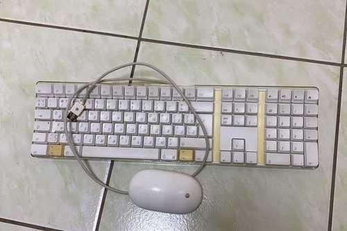 Мышь и клавиатура Apple комплект