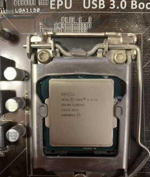 Двухъядерный процессор intel Core i3 4330 3,50 ггц