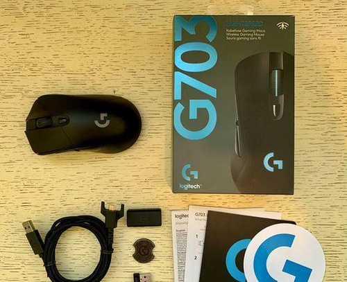 Игровая мышь Logitech G703 Hero + коврик Corsair