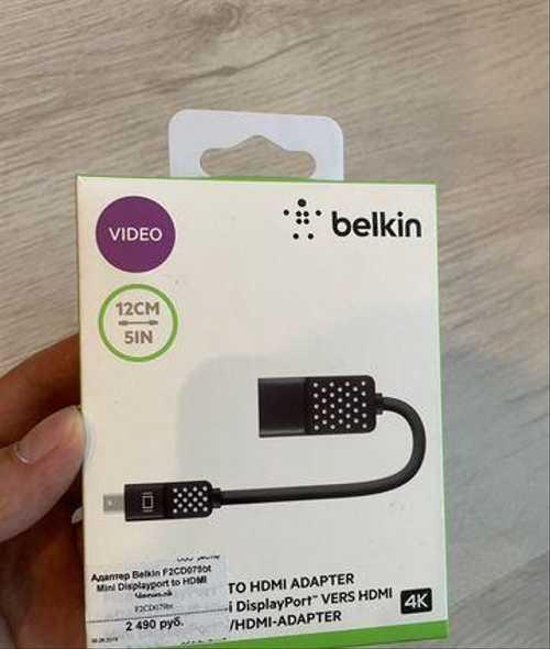 Кабель belkin hdmi thunderbolt