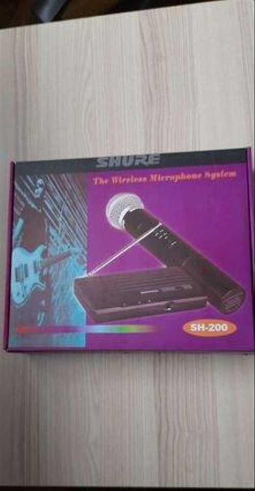 Радиомикрофон shure SH-200 (новый)