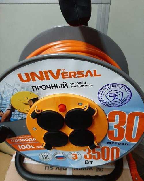 Удлинитель на катушке 30м