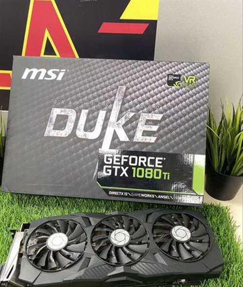 Видеокарта GTX 1080ti (Msi Duke) | Festima.Ru – частные объявления