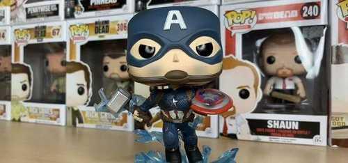 Captain America Mjolnir Shield Funko Pop