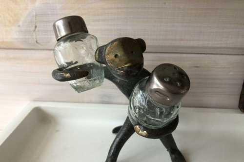 Солонка перечница обезьянка СССР