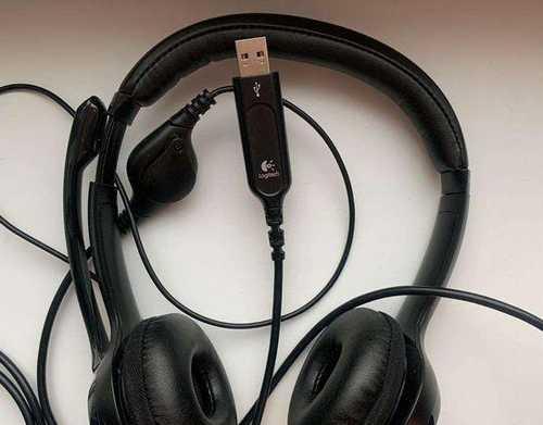 Наушники Logitech Headset H390