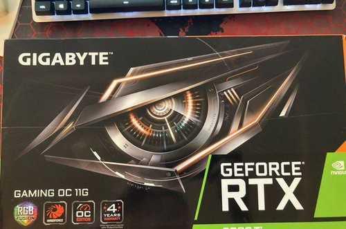 Видеокарта Gygabyte rtx 2080 ti
