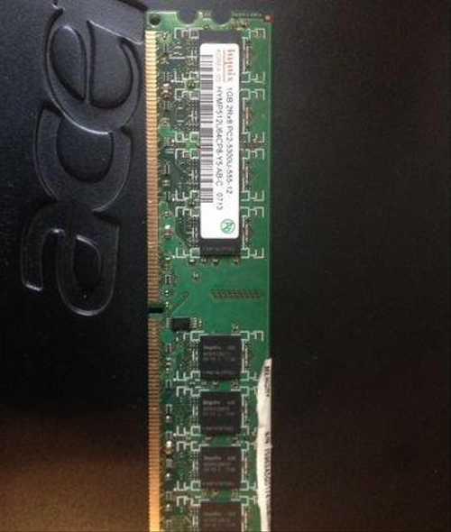 Оперативная память 1GB 2Rx8 PC2-5300U-555-12