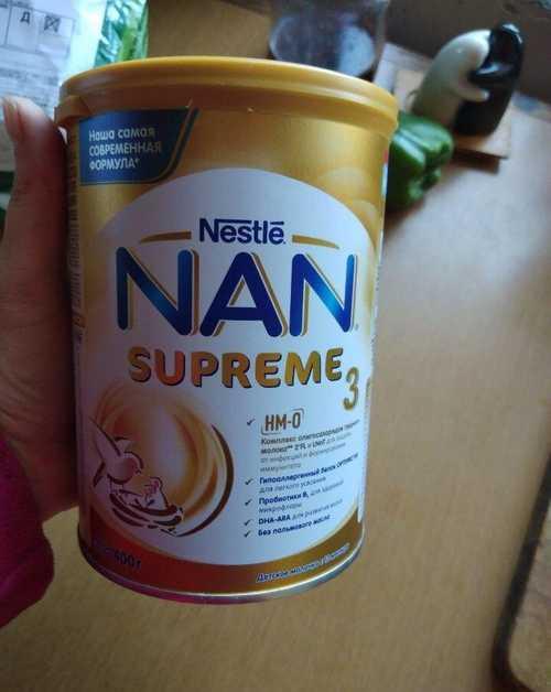 Nan 3 supreme гипоалергенная смесь