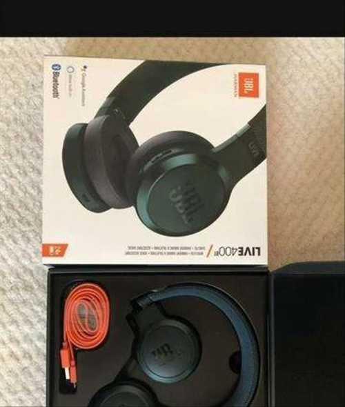 Беспроводные наушники jbl live 400 бу