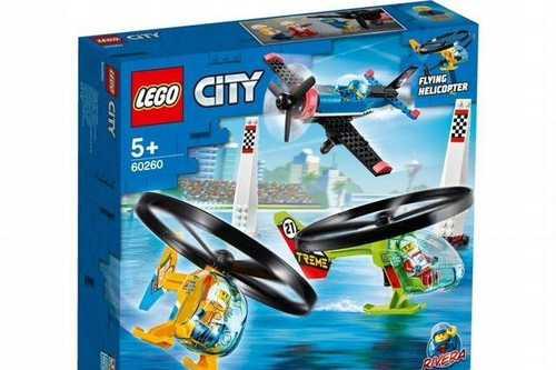 Конструктор lego city Airport Воздушная гонка 60260-L