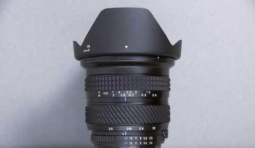 Quantaray 19-35mm f/3.5-4.5 Nikon