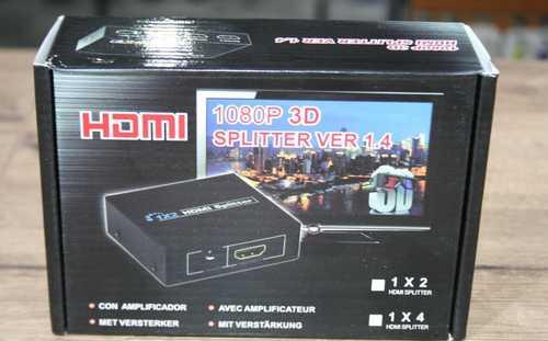 Разветвитель hdmi Splitter 1x4 port