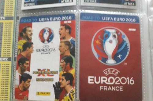 Продам карточки "road TO uefa euro 2016"