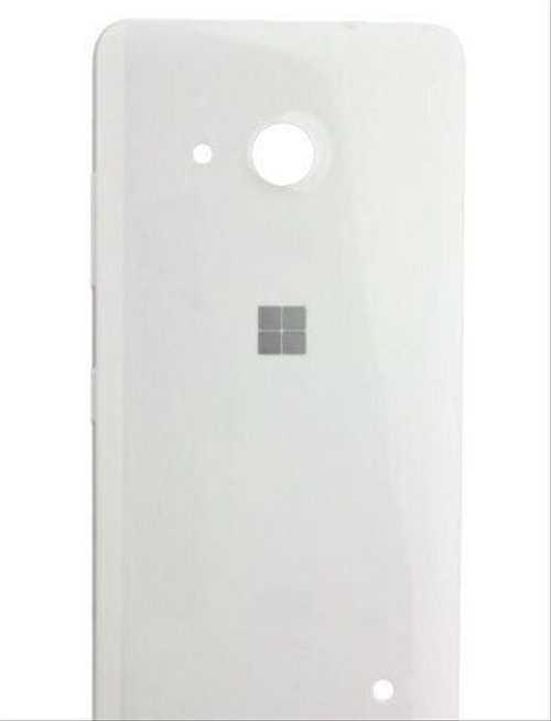 Задняя крышка Nokia / Microsoft 550 Lumia Белая