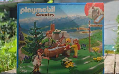 Семья альпинистов у горного ручья Playmobil