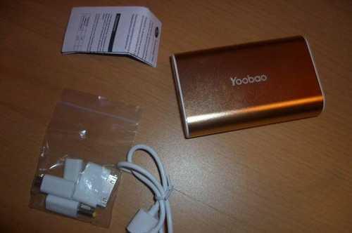 Внешний аккумулятор для планшета Yoobao s3 новый