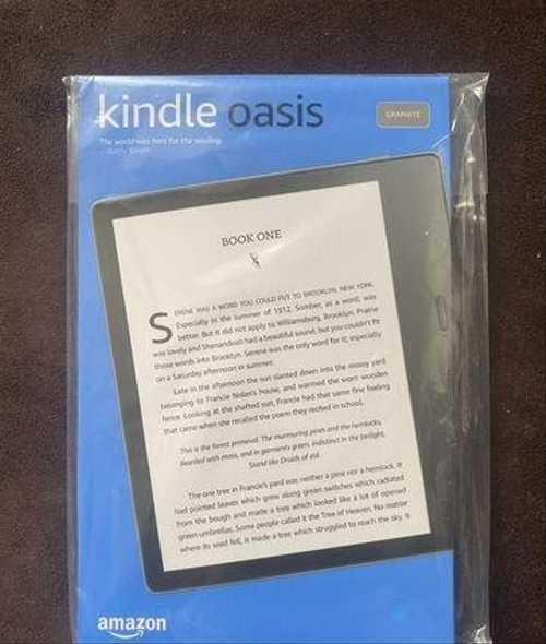 Электронная книга amazon kindle oasis 2019 8 gb обзор