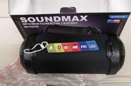Портативная аудиосистема с Bluetooth Soundmax SM-P