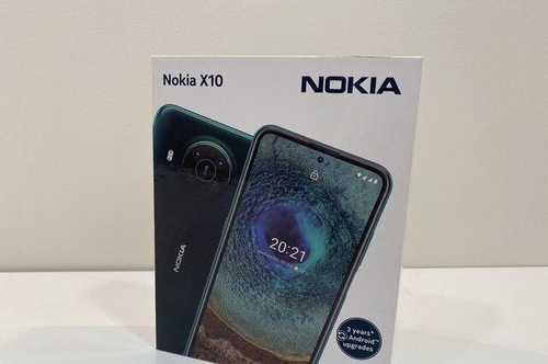 Смартфон Nokia X10 6/128GB, зеленый