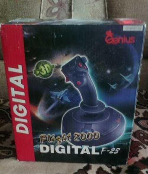 Игровой джойстик genius flight 2000 f-23 joystick