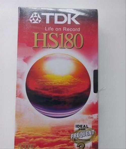 Видеокассета (VHS) новая от TDK