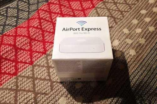 Коробка AirPort Express 802.11n (полный комплект)