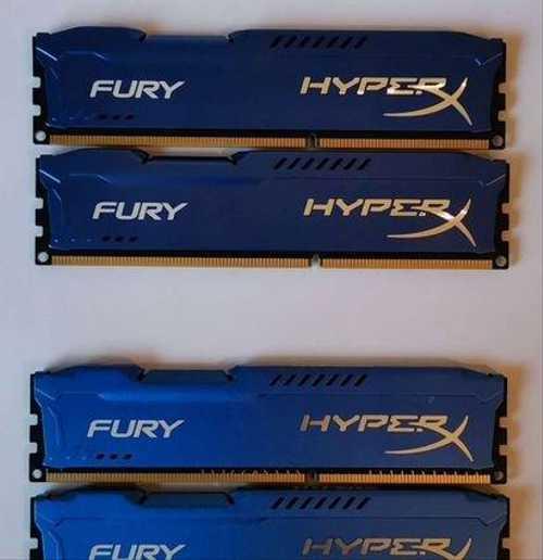 DDR3 1333 4X4GB Hyperx Fury