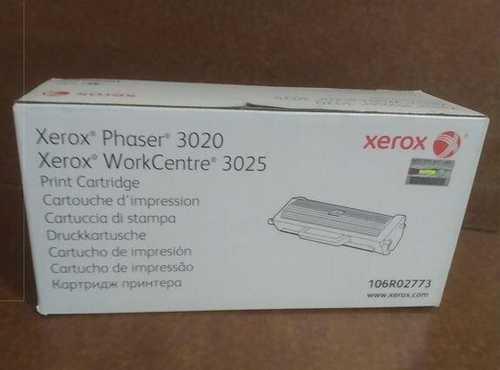Картридж Xerox для Phaser 3020, WC 3025 (оригинал)
