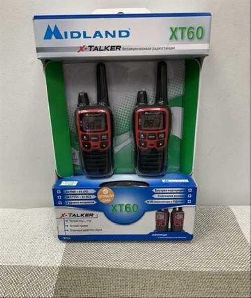 Новые рации Midland XT60