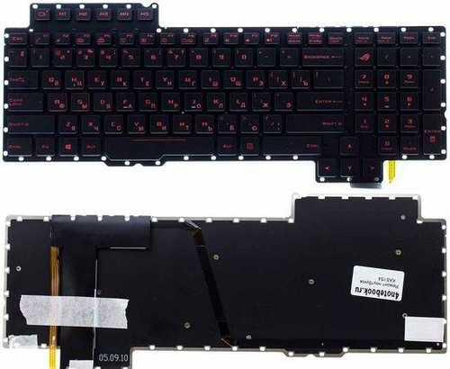 Новая клавиатура Asus G752 с подсветкой KAS154