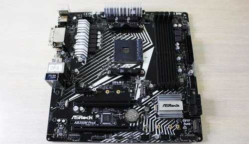 Материнская плата Socket AM4 / Asrock AB350M PRO4