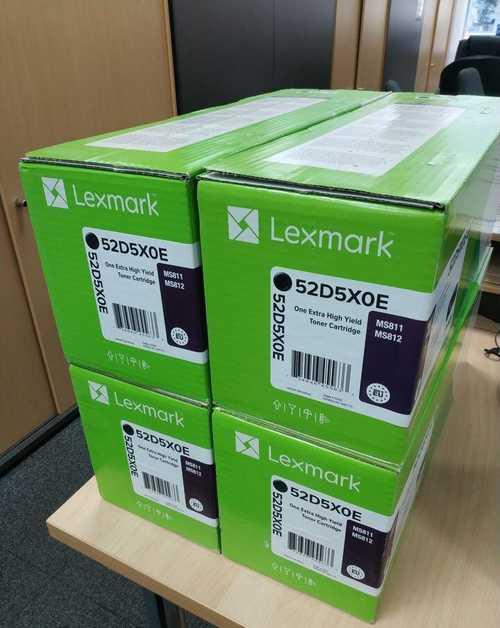 Оригинальный картридж Lexmark 52D5X0E Black Extra