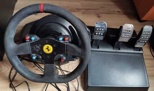 Thrustmaster T300 Ferrari Alcantara, T3PA pedals